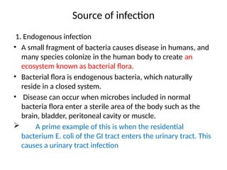 infection lecture INTRODUCTION TO INFECTION CONTROM | PPT | Free Download