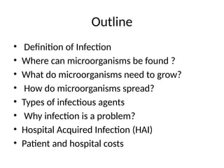 infection lecture INTRODUCTION TO INFECTION CONTROM | PPT | Free Download