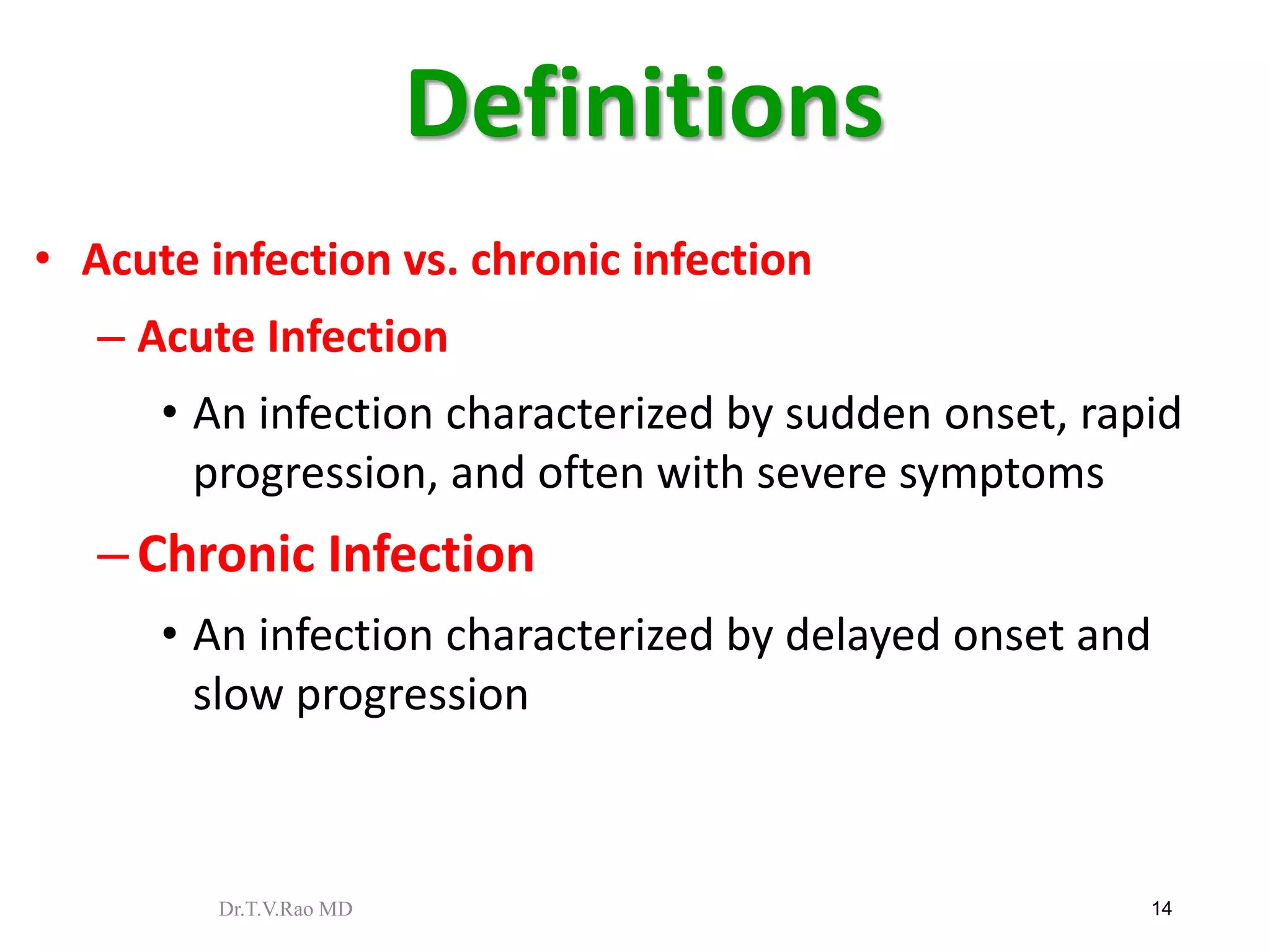 INFECTION Basics on Transmission and Prevention | PPTX