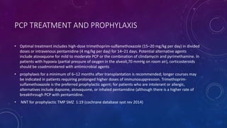PNEUMONIA IN TRANSPLANT PATIENTS | PPTX
