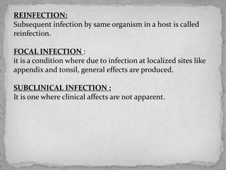Infection ppt | PPTX