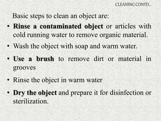 infection preventioninfection prevention in hospital setting | PPTX