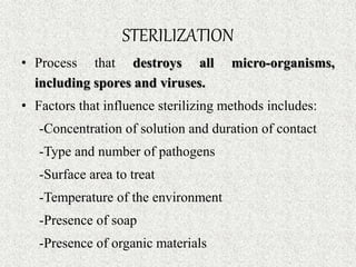 infection preventioninfection prevention in hospital setting | PPTX
