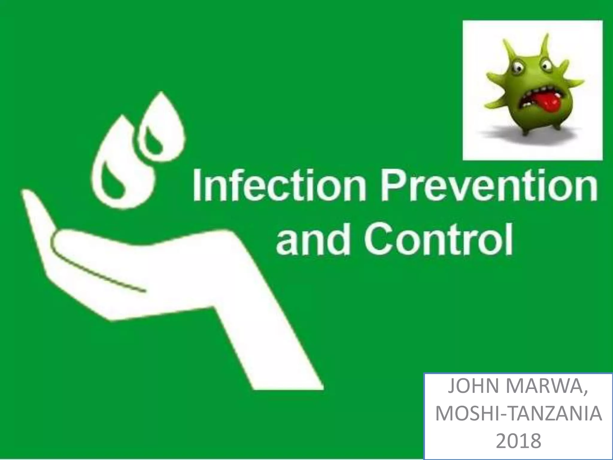 Infection prevention and control | PPTX