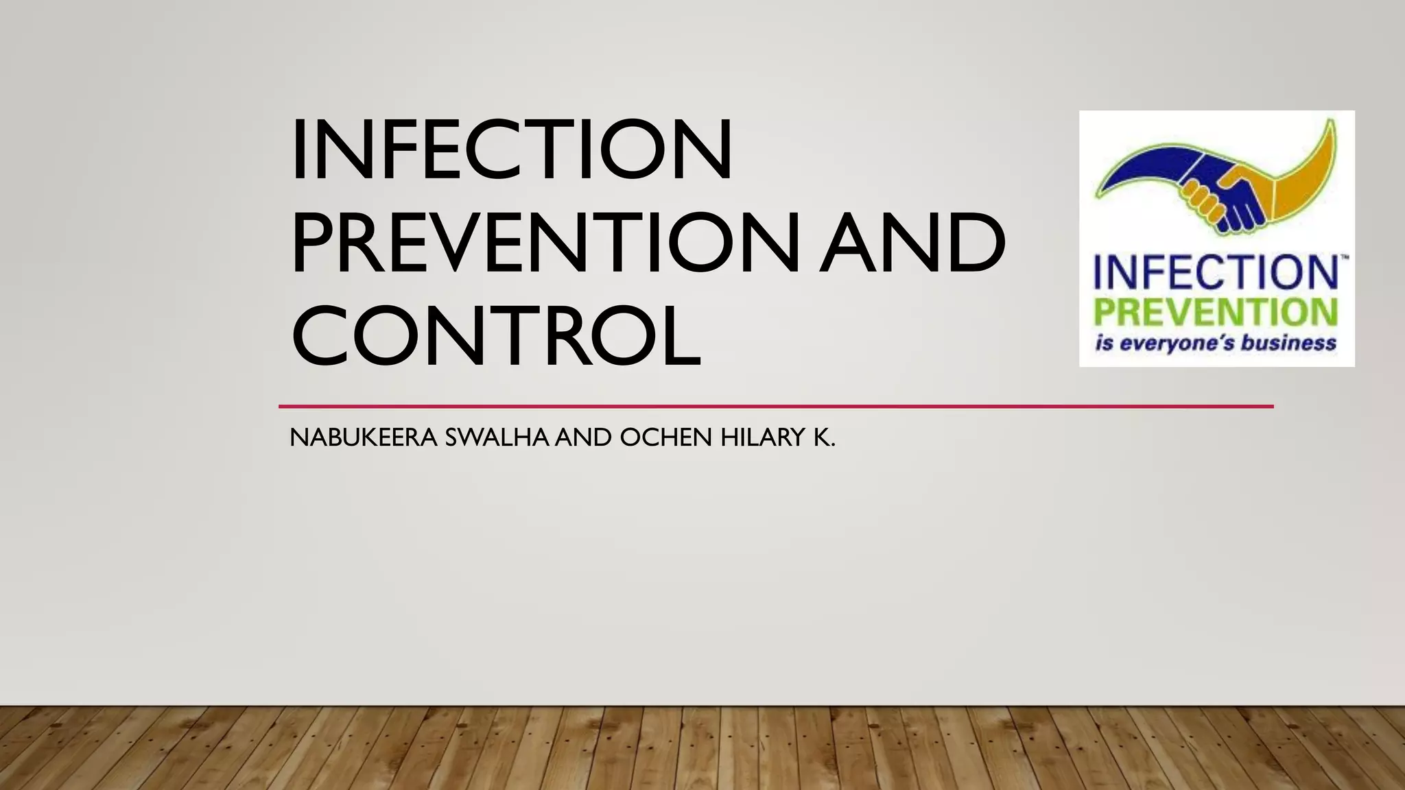 Infection prevention and control | PDF