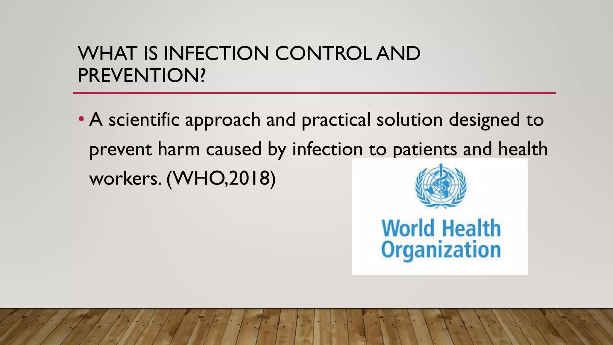 Infection prevention and control | PDF