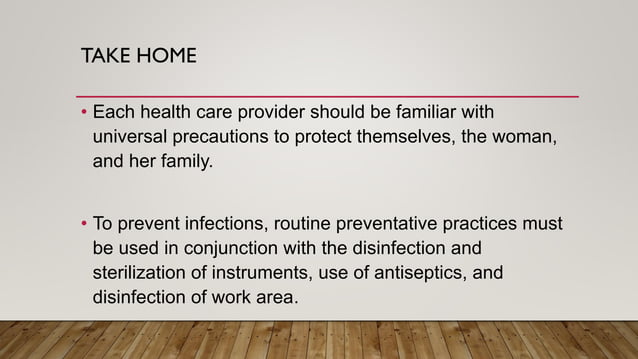 Infection prevention and control | PDF