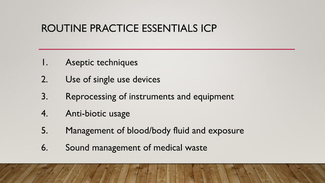 Infection prevention and control | PDF