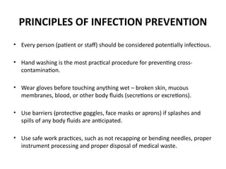 INFECTION PREVENTION AND CONTROL IN HEALTHCARE | PPTX