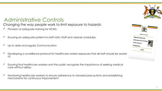 Infection Prevention and Control For Health Care Workers Supporting ...