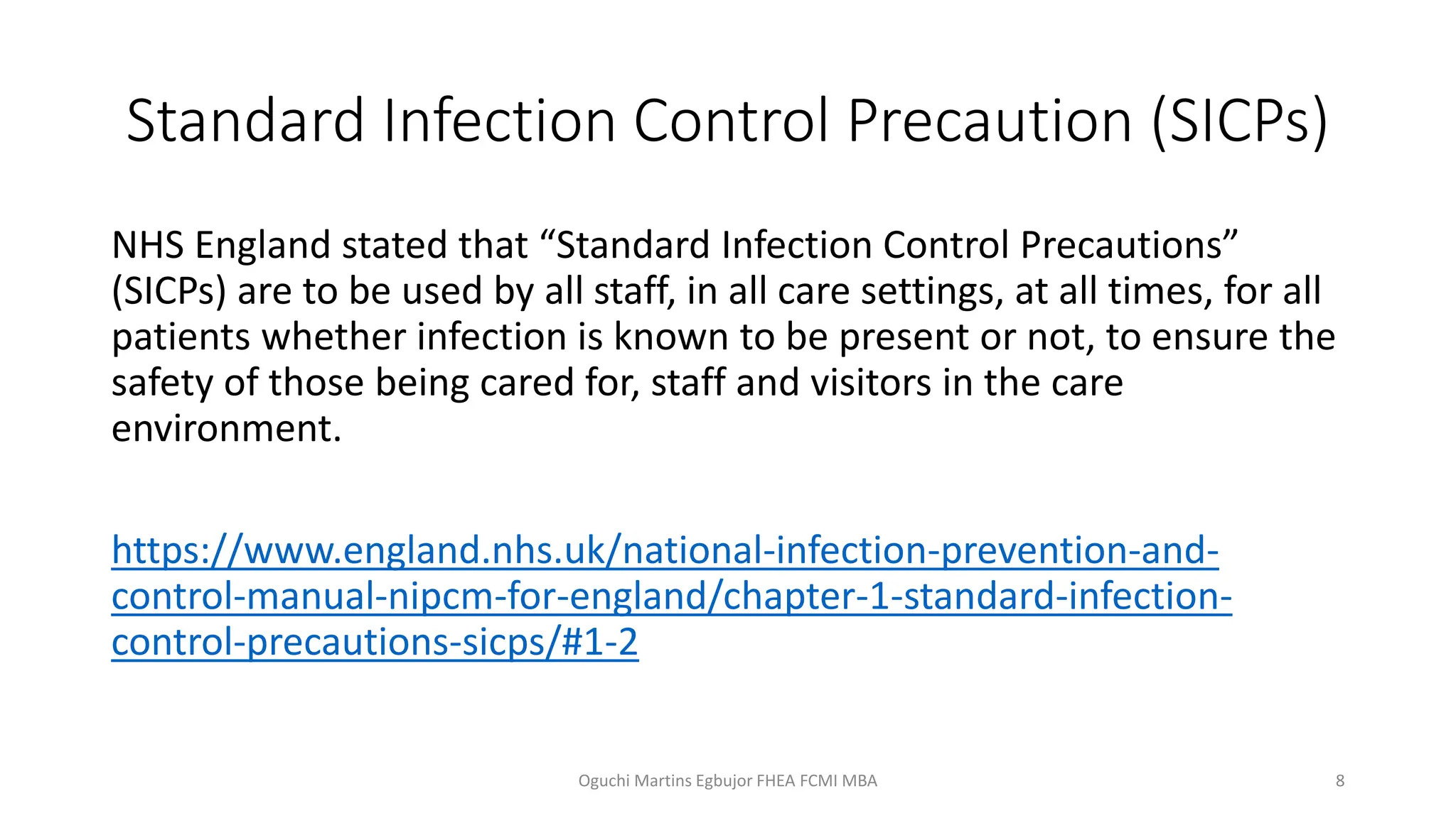 INFECTION PREVENTION AND CONTROL IN HEALTH AND SOCIAL CM5 JULY 2023.ppt