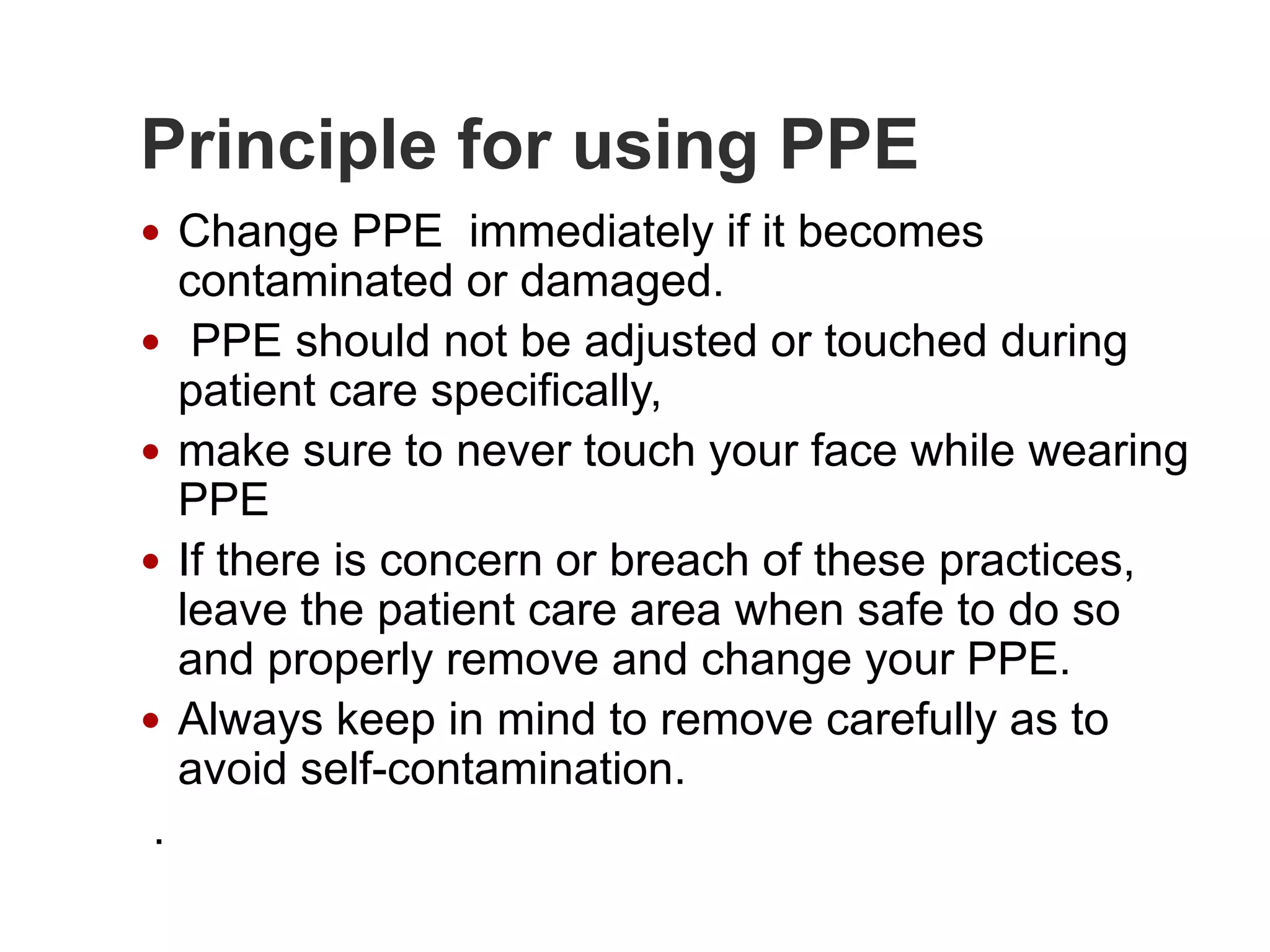 Infection prevention and control (ipc) | PPTX