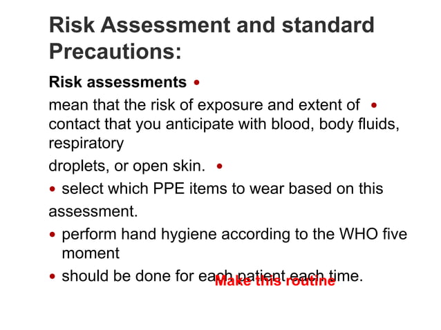 Infection prevention and control (ipc) | PPTX