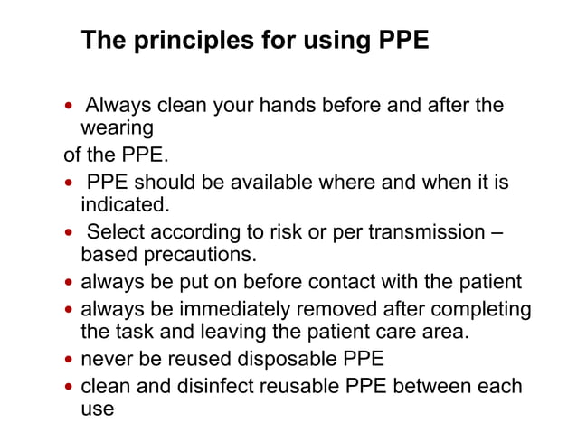 Infection prevention and control (ipc) | PPTX