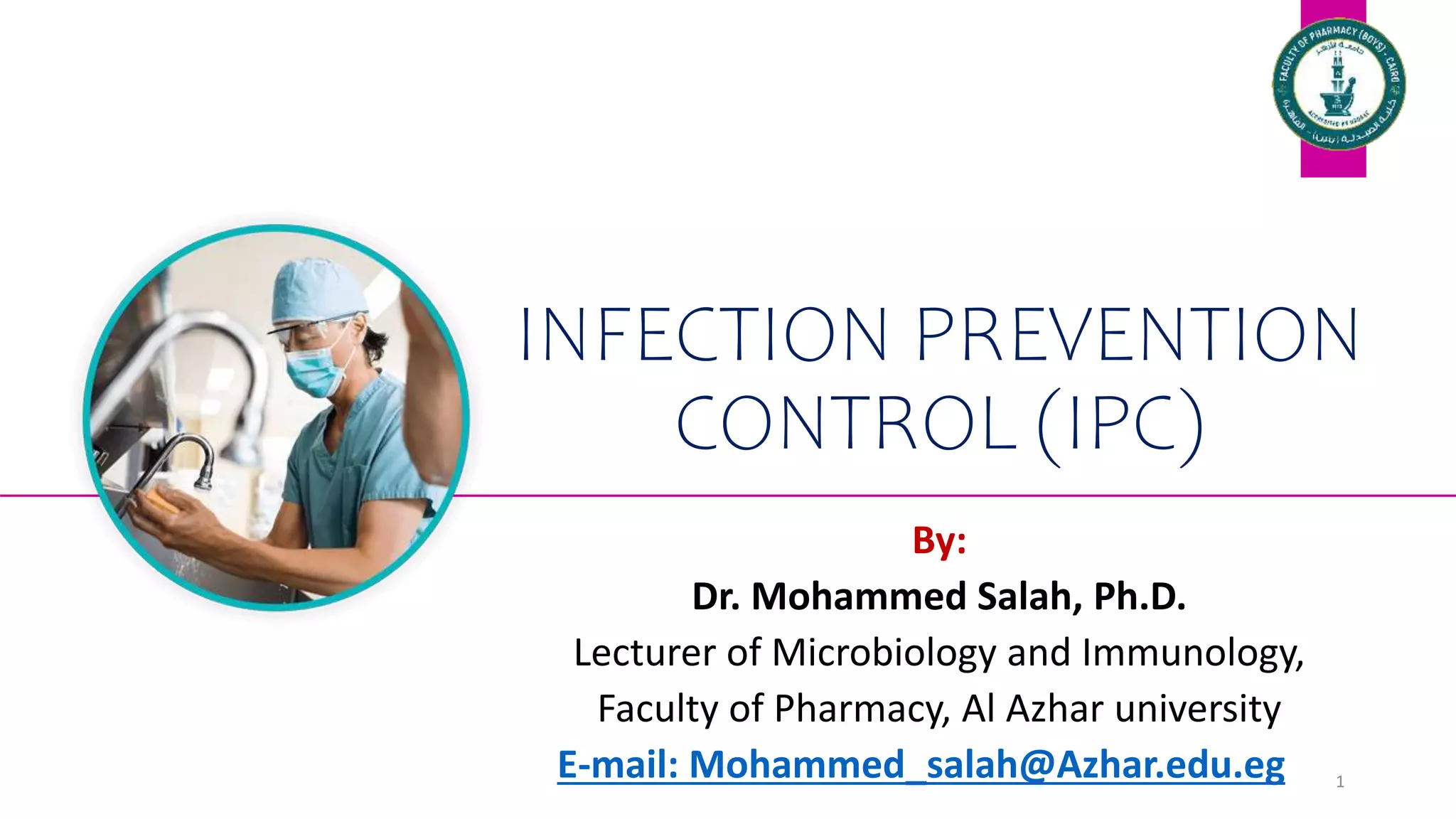 Infection prevention and control Lecture 1.pptx