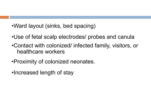 Infection prevention and control policy in nicu | PPTX | Parenting ...