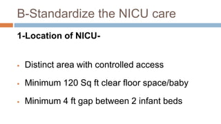 Infection prevention and control policy in nicu | PPTX