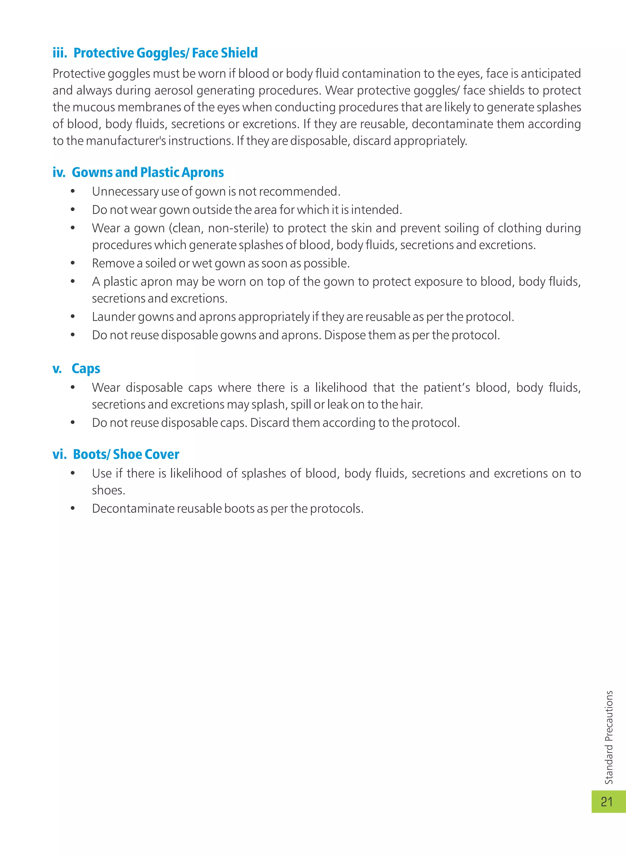 Infection Prevention & Control Guideline - Engligh | PDF