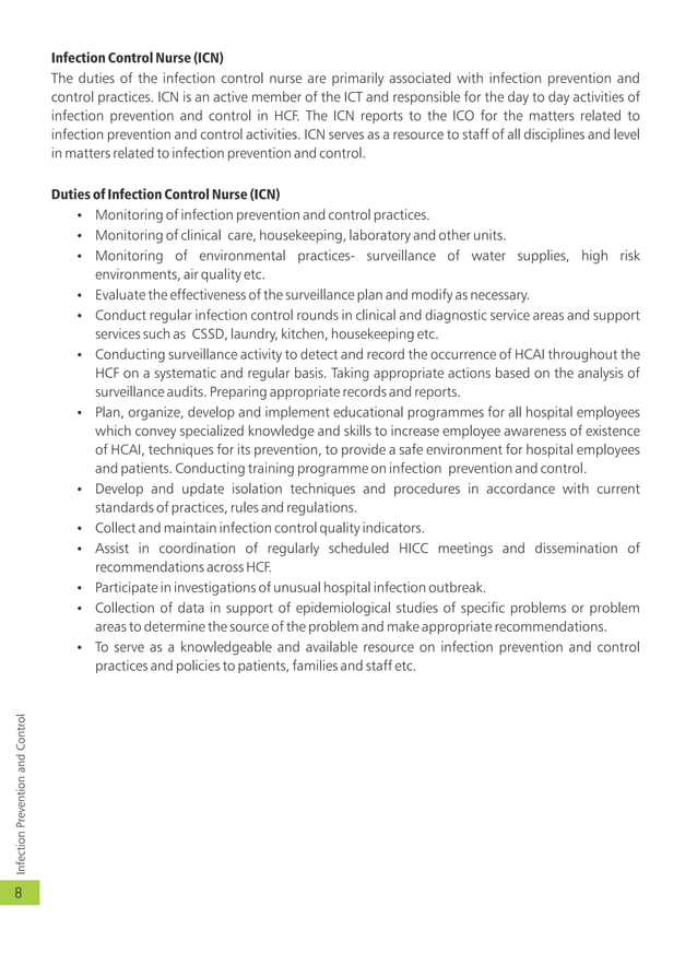 Infection Prevention & Control Guideline - Engligh | PDF | Infectious ...