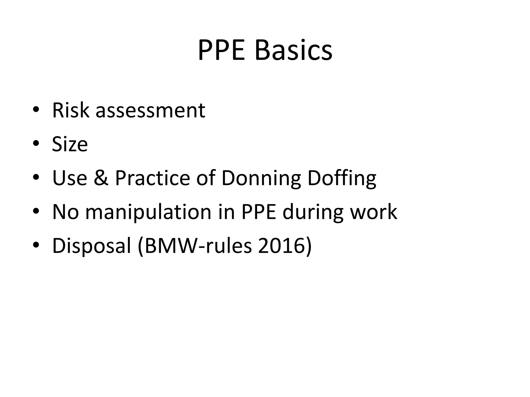 Infection prevention & control IPC measures and protocols in COVID-19 ...
