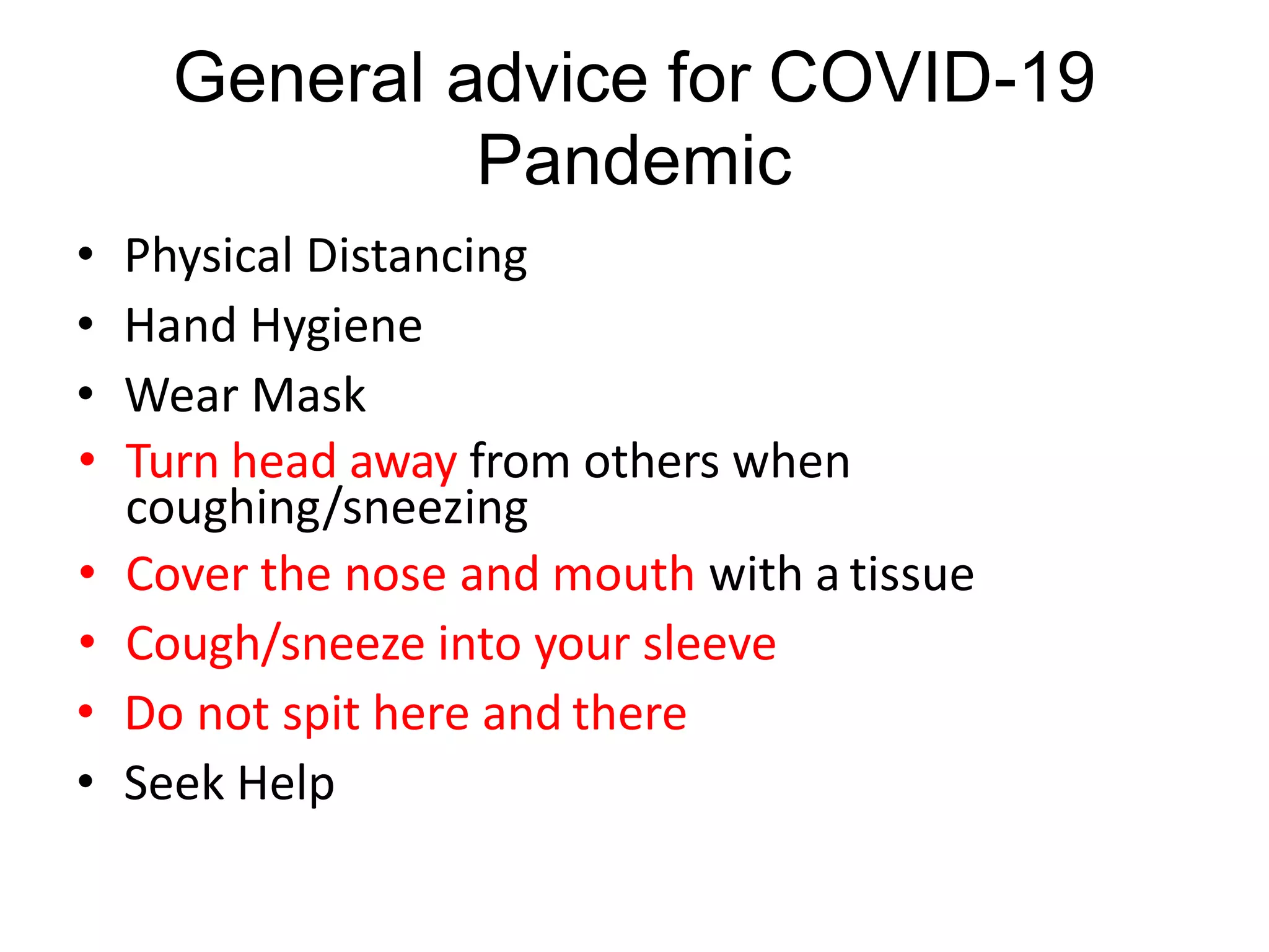 Infection prevention & control IPC measures and protocols in COVID-19 ...