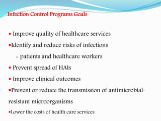 Infection prevention in healthcare construction and renovation | PPTX