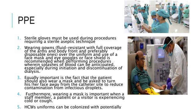 Infection Prevention in Hemodialysis unit | PPTX