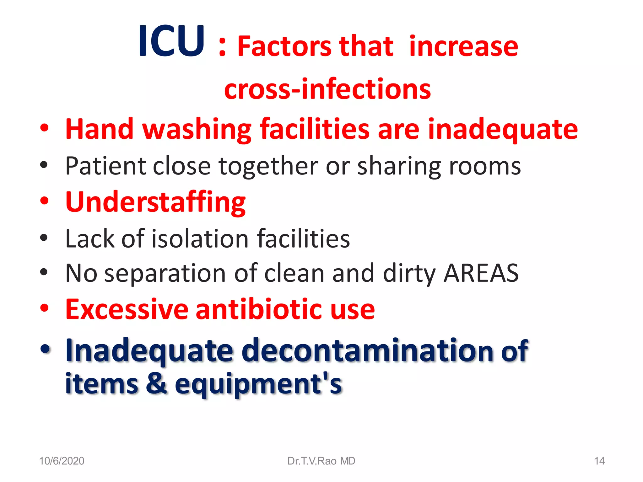 INFECTIONS IN INTENSIVE CARE UNITS Detection, Caring Prevention | PDF