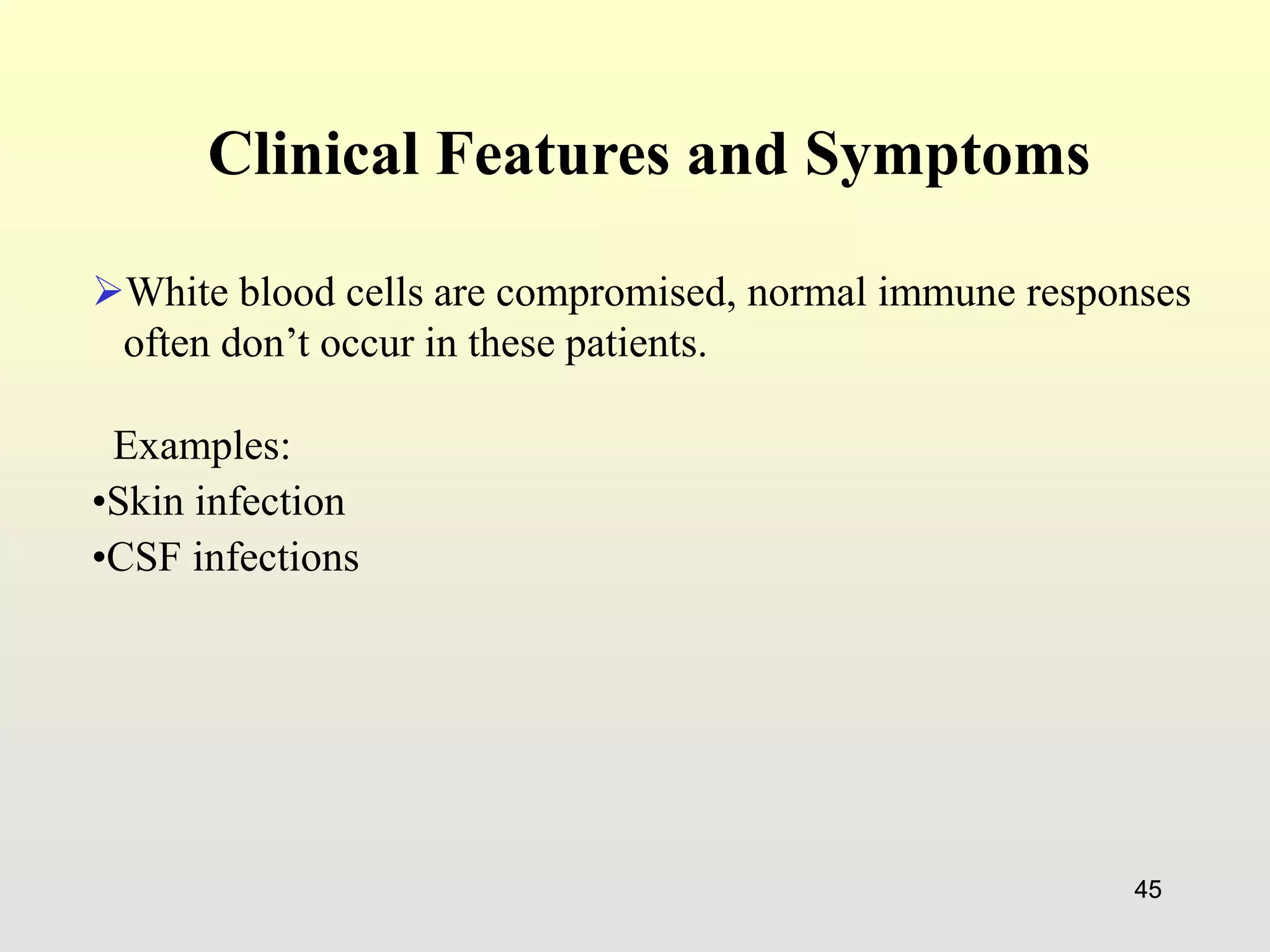 Infections in immunocompromised patients | PPT