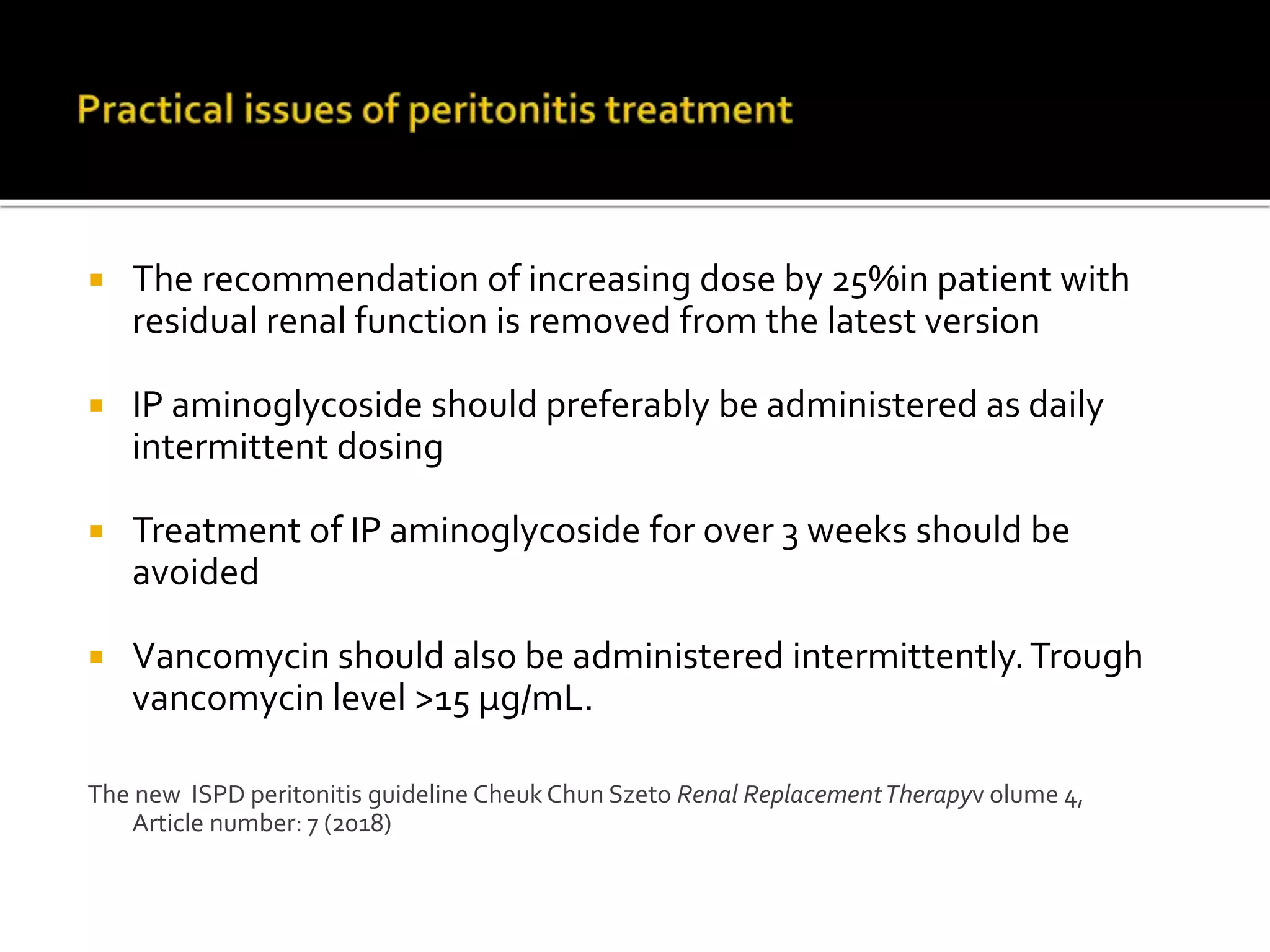 Infections in peritonial dialysis | PPTX