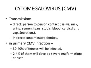Infections in pregnancy | PPT