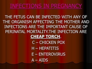 INFECTIONS IN PREGNANCY.ppt in midwifery and gynaecolpgy | PPT ...