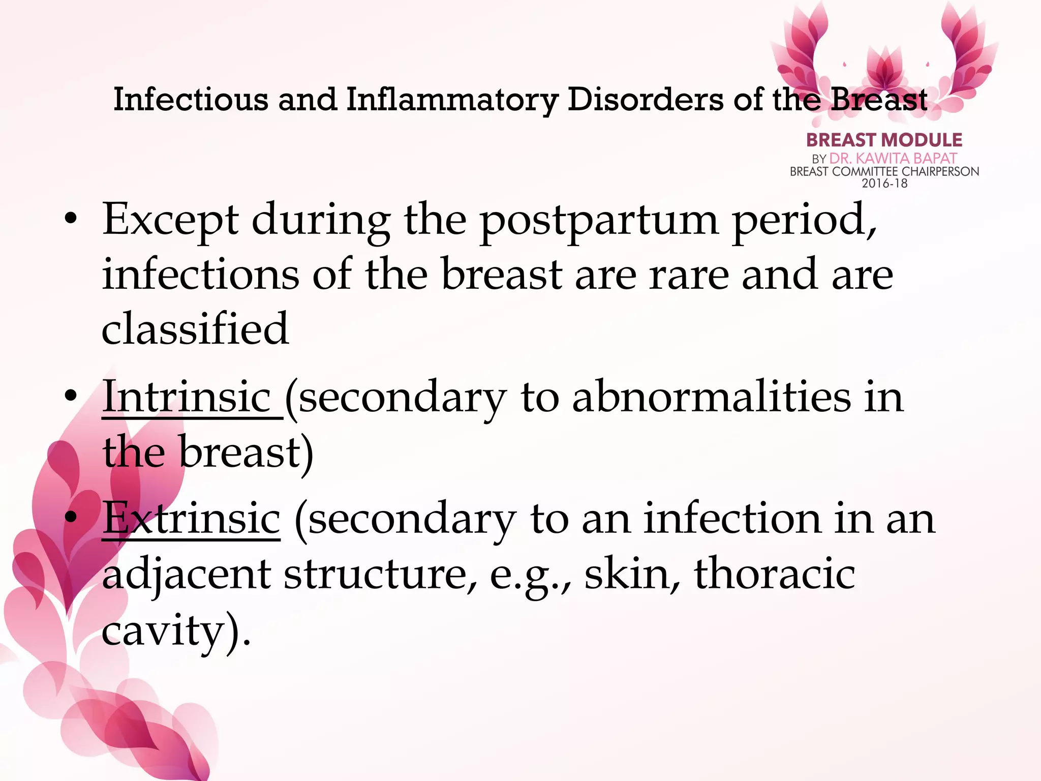 Infections of breast | PDF