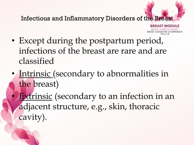 Infections of breast | PDF