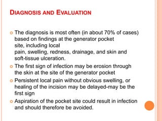 Infections of cardiovascular implantable | PPTX