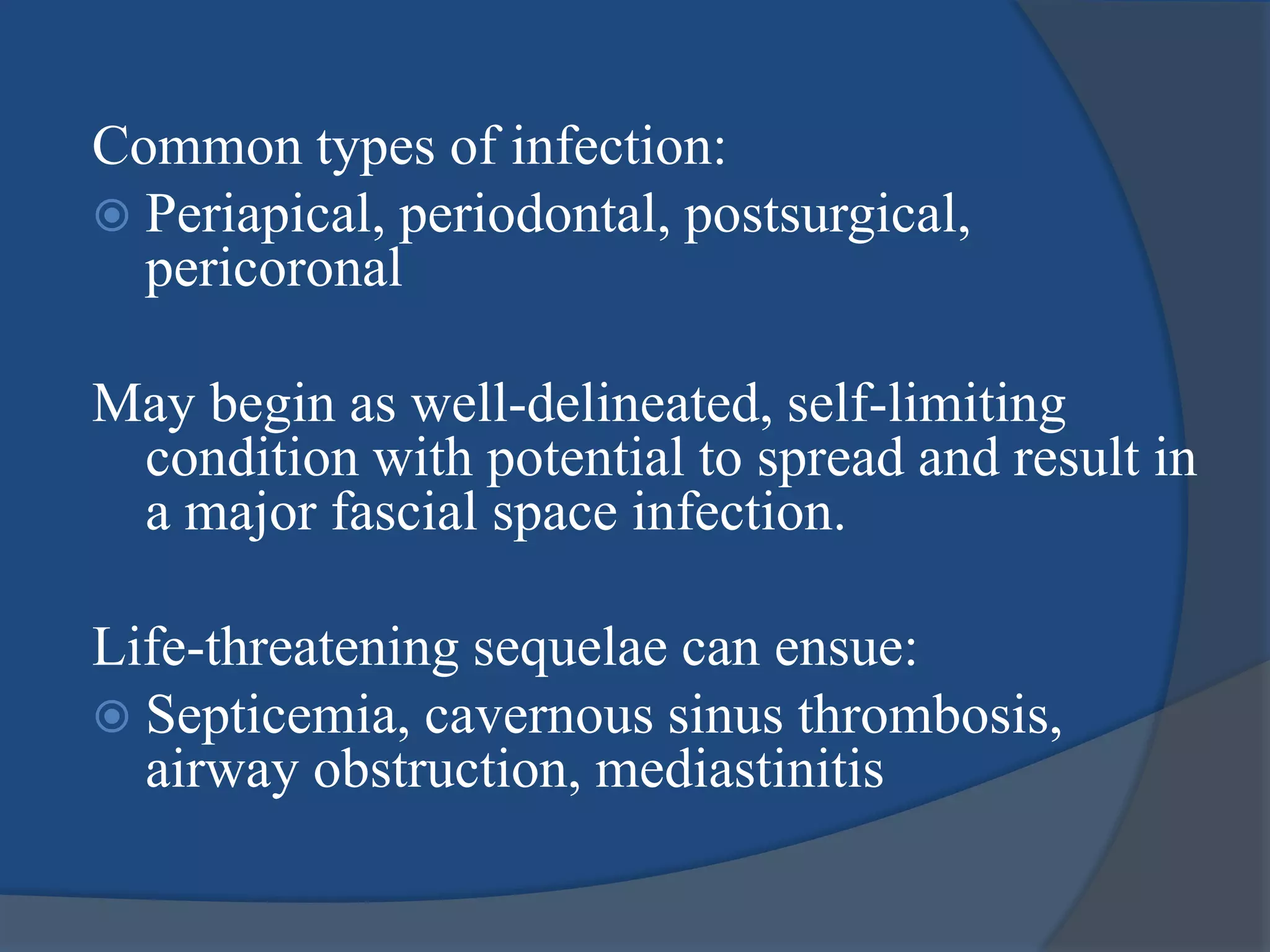 Infections of head and neck | PPTX
