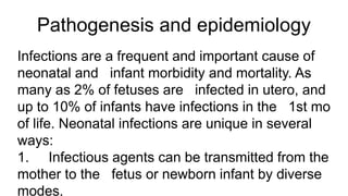 Infections of neonatal infant | PPT