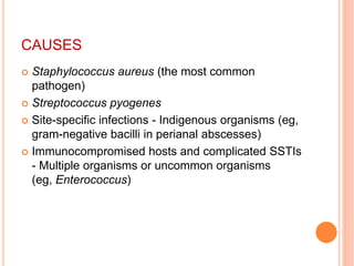 Infections of skin and subcutaneous tissue | PPTX