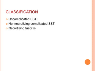 Infections of skin and subcutaneous tissue | PPTX
