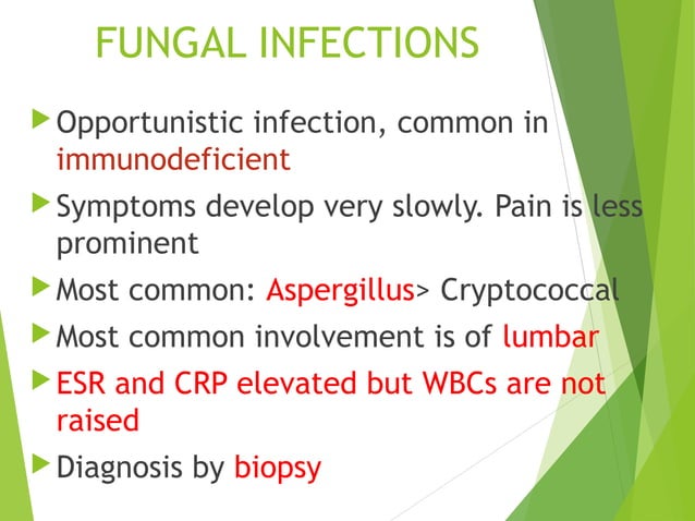 Infections of spine : Pyogenic and tuberculosis | PPT
