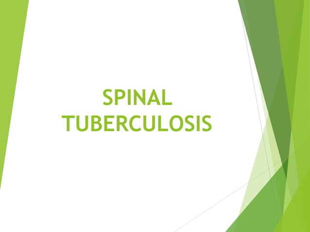 Infections of spine : Pyogenic and tuberculosis | PPT