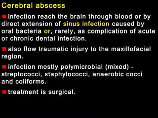 Infections of the central nervous and locomotor systems | PPT