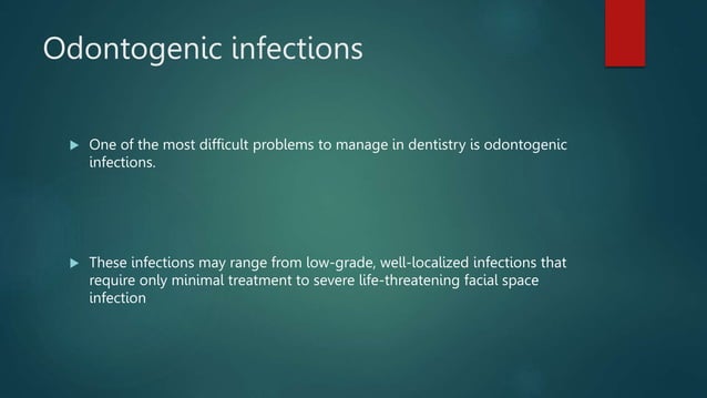 Infections of the facial spaces.pptx | Ear, Nose and Throat Conditions ...