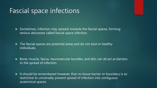 Infections of the facial spaces.pptx