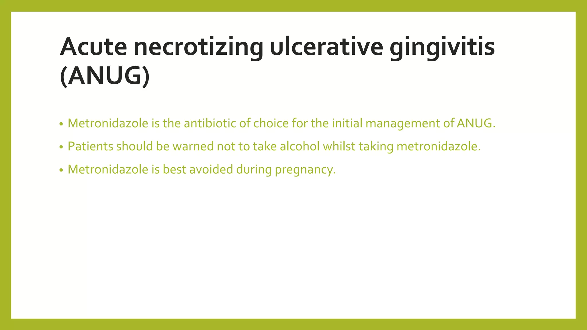 Infections of the gingivae and oral mucosa | PPTX