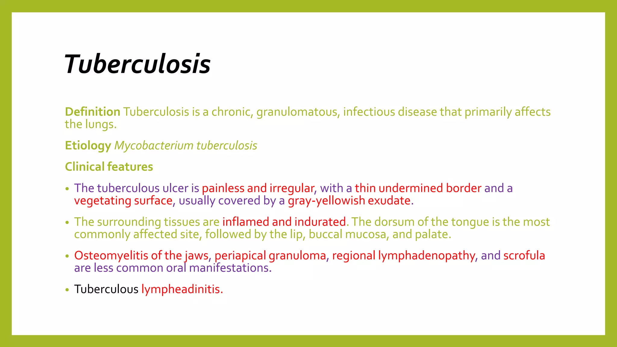 Infections of the gingivae and oral mucosa | PPTX