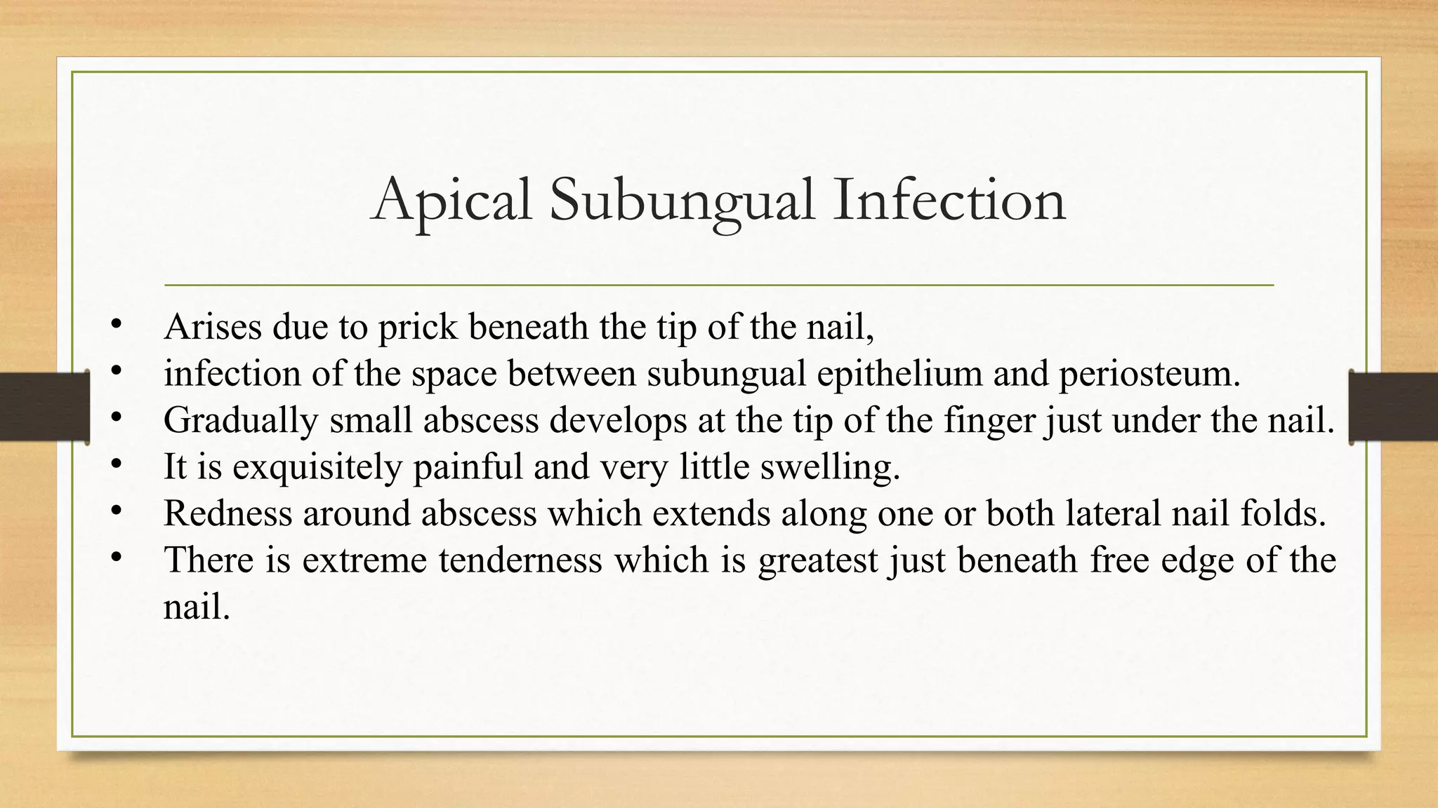 Infections of the hand | PPT