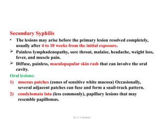 Infections of the oral mucosa.pptx in oral pathology | PPTX