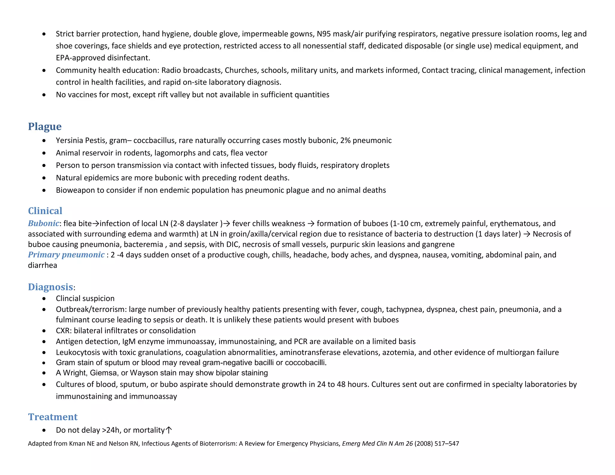 Infectious agents of bioterrorism handout | PDF | Infectious Diseases ...