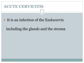 INFECTIOUS AND INFLAMATORY CONDITION OF THE FEMALE REPRODUCTIVE SYSTEM.pptx